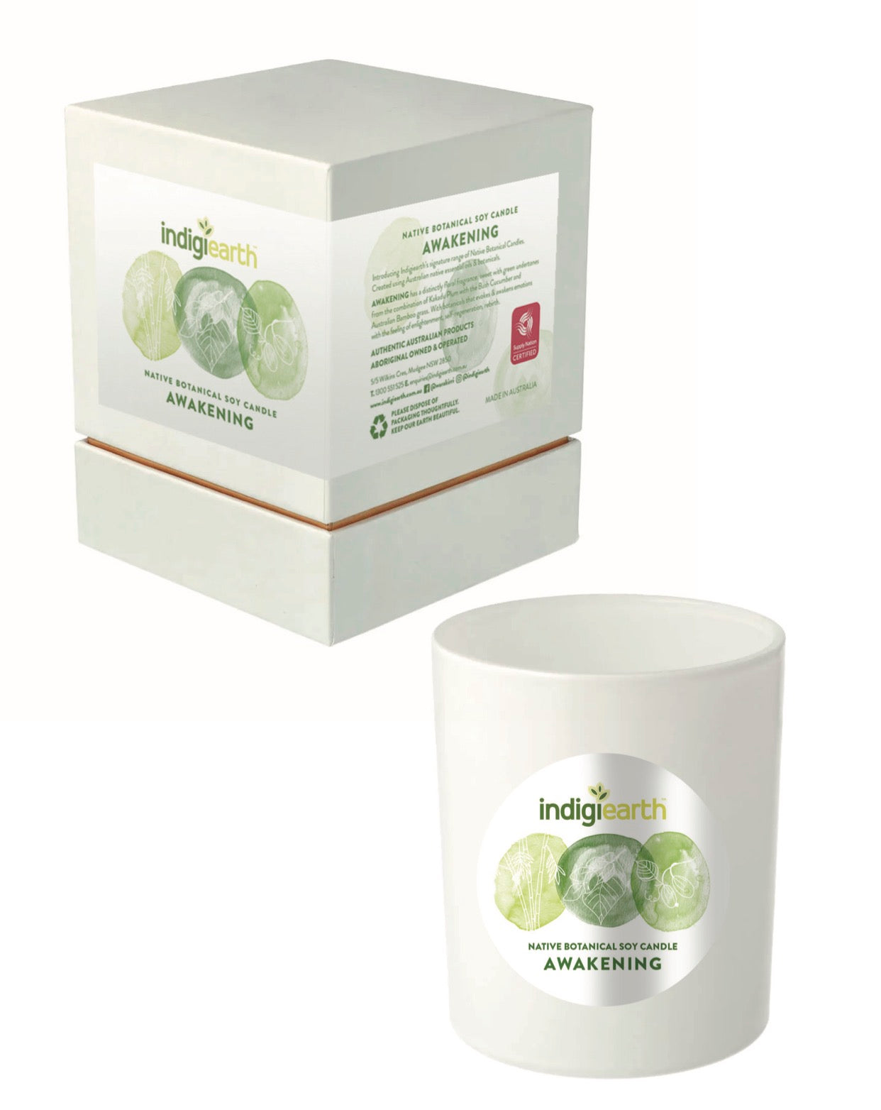 Awakening Soy Candle – Indigiearth
