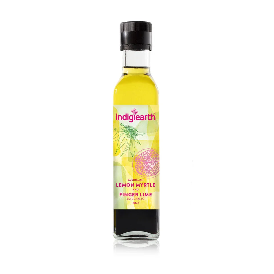 Australian Lemon Myrtle & Finger Lime Balsamic 250mL – Indigiearth